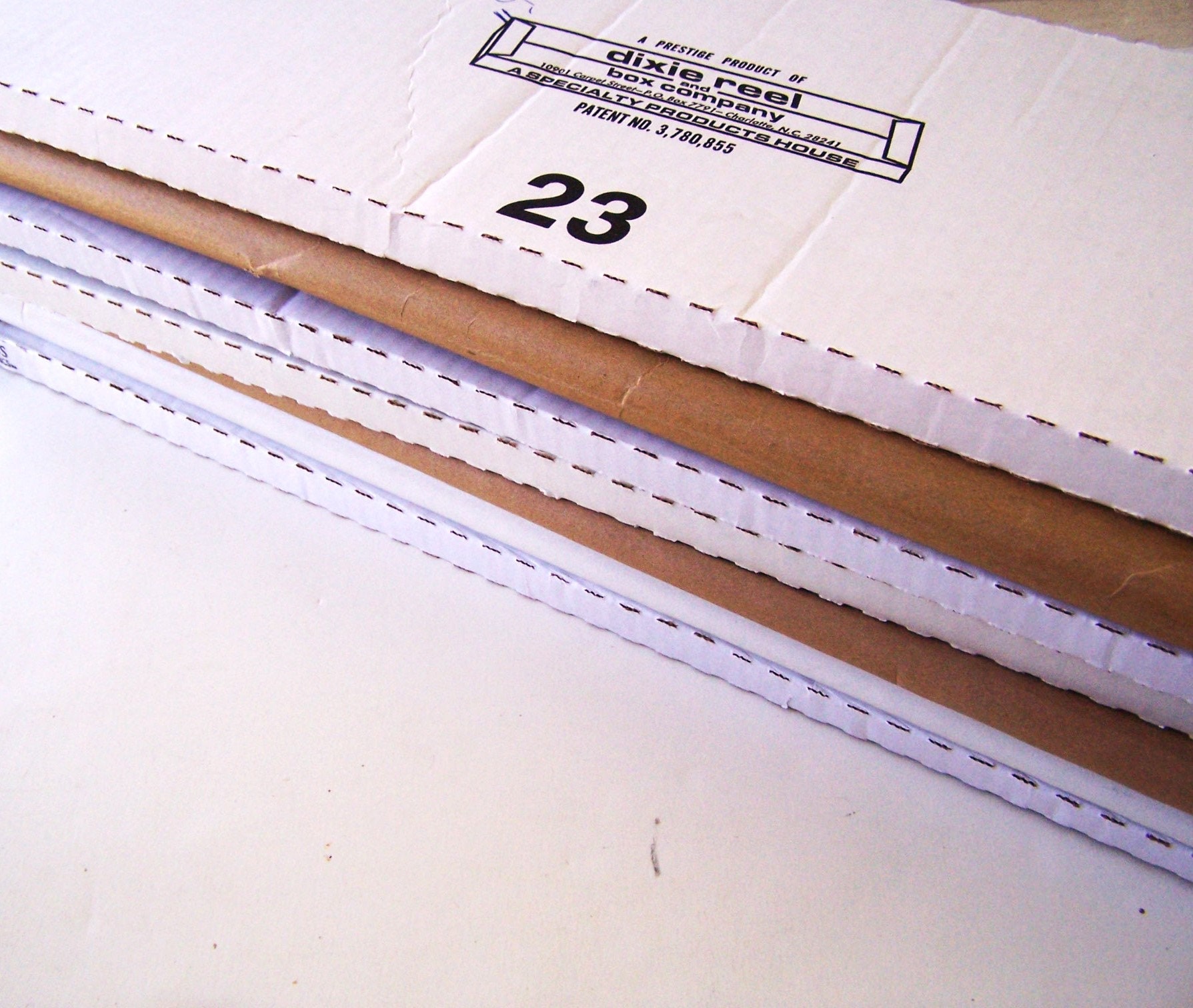 Cardboard Fabric Bolts for Storing Fabric 23 by 7 1/2 Lot of 7 Used ...