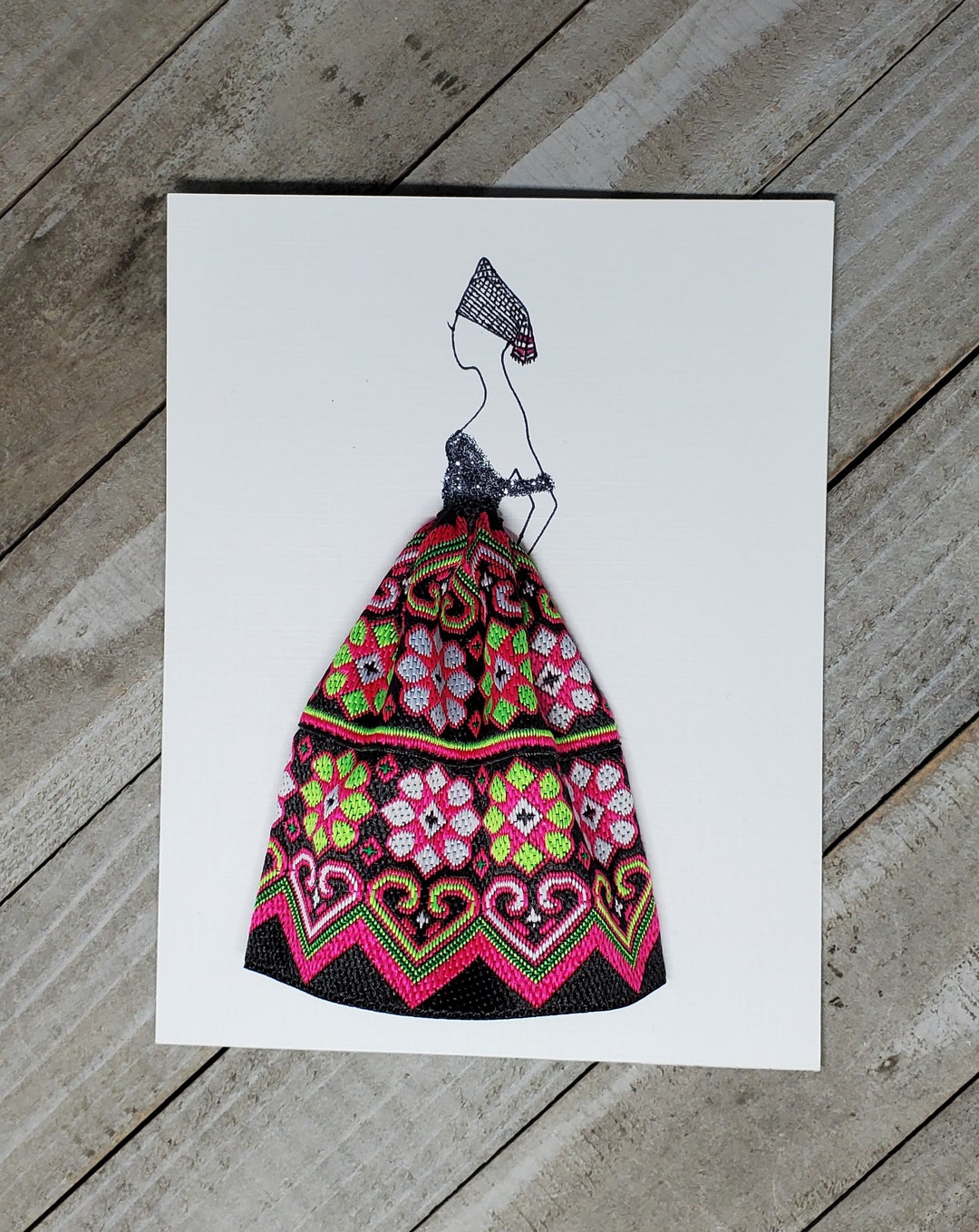 Happy Birthday Card, Personalized Card, Happy Siv Ceeb Hat ( Black and ...