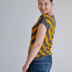 Bee Top PDF Pattern - Tunisian Crochet - Etsy