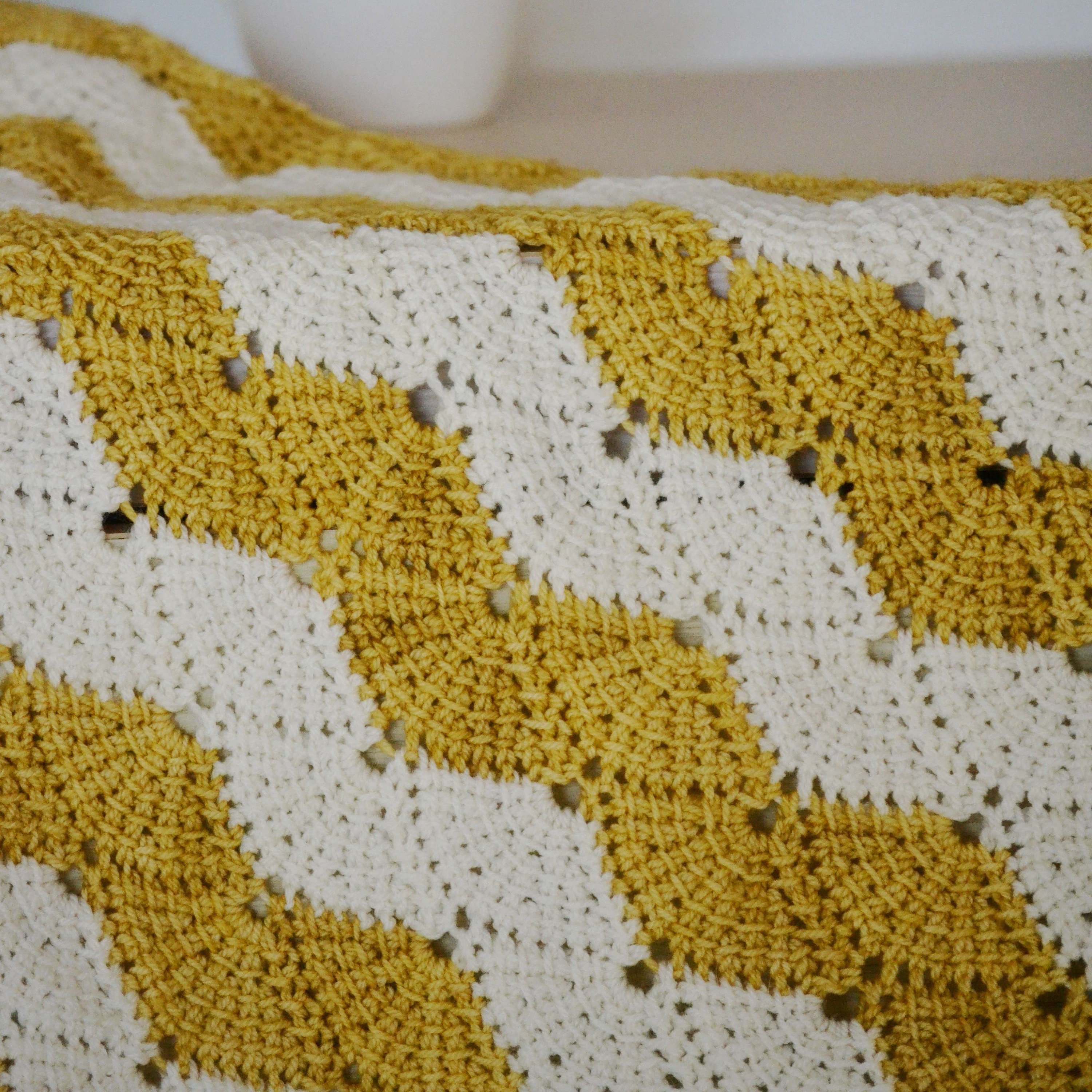 Tunisian Shell Shawl PDF Pattern ~ Crochet - Etsy
