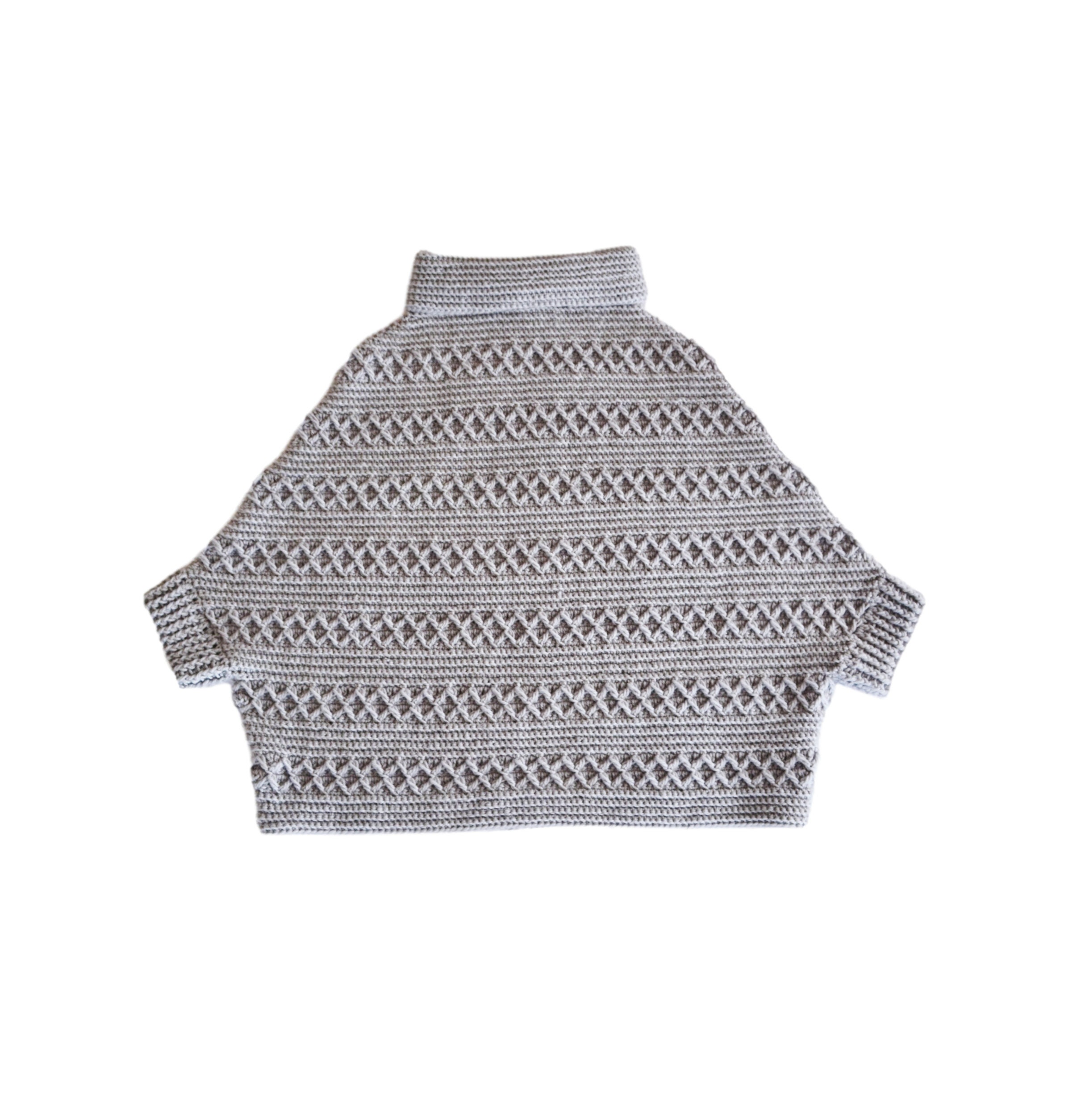 Melt Poncho PDF Pattern ~ Modern Crochet - Etsy