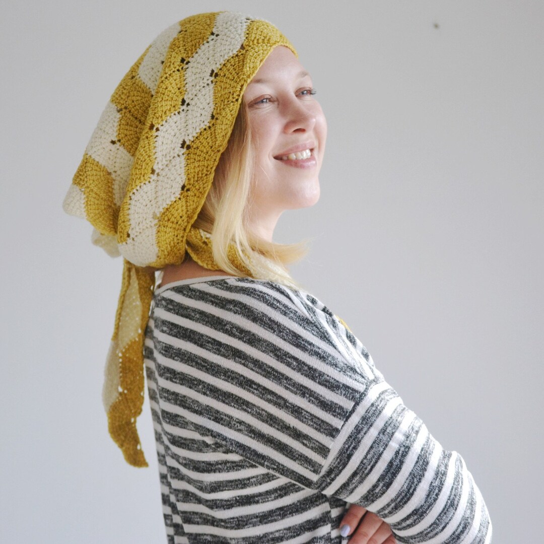 Tunisian Shell Shawl PDF Pattern ~ Crochet - Etsy
