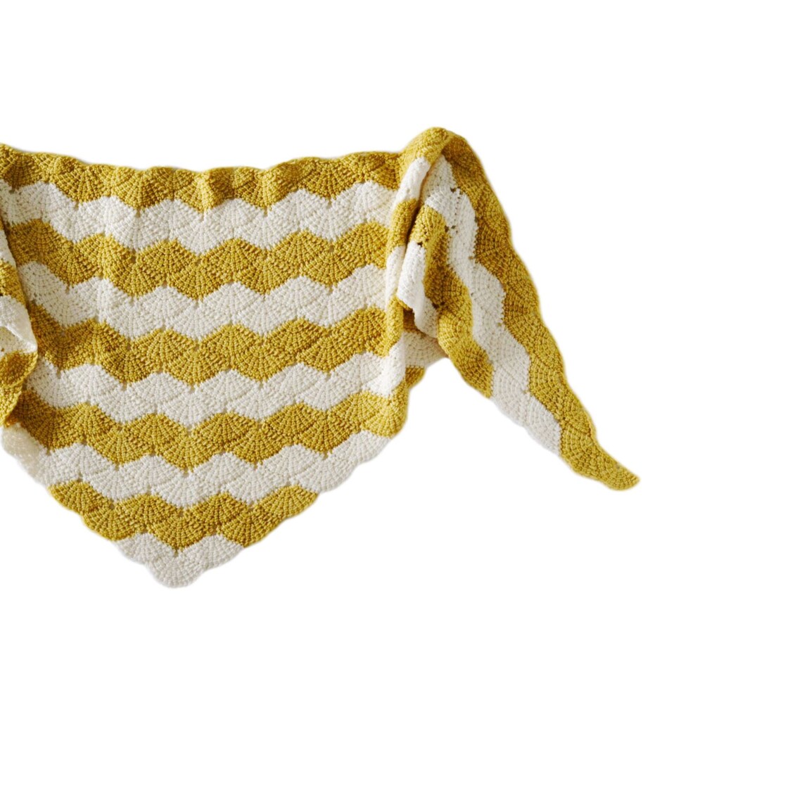 Tunisian Shell Shawl PDF Pattern Crochet - Etsy