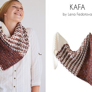 Kafa Shawl PDF Pattern ~ Colorwork Crochet - Etsy