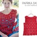 Paprika Dash Top PDF Pattern ~ Crochet - Etsy