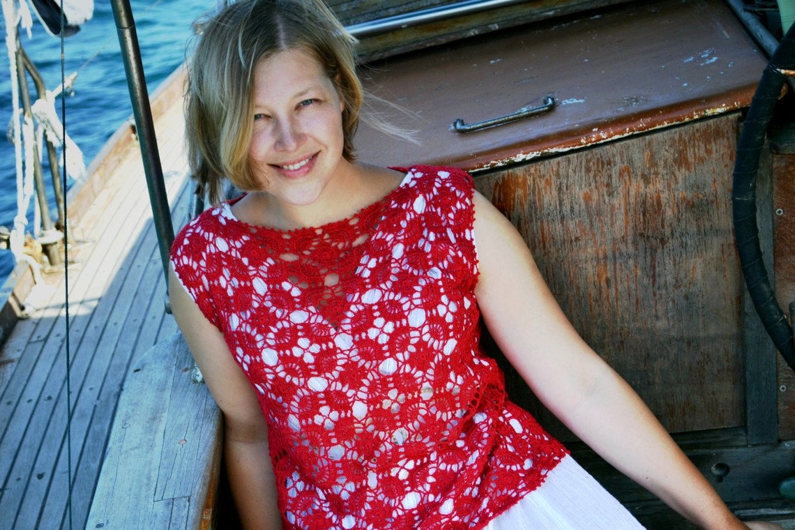 Paprika Dash Top PDF Pattern Crochet - Etsy