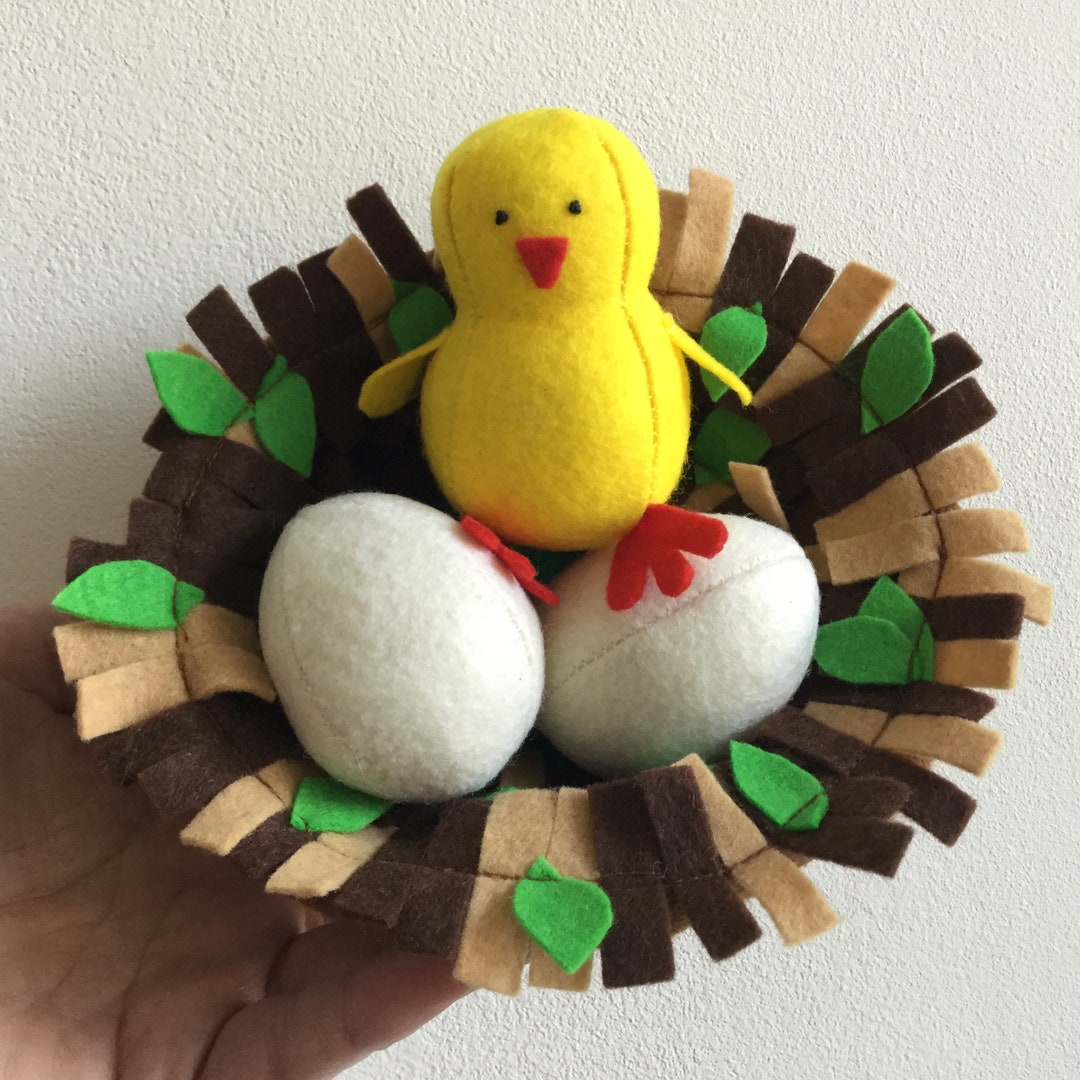 Sewing Pattern Spring Nest Birds Nest Nest With Eggs Easter - Etsy