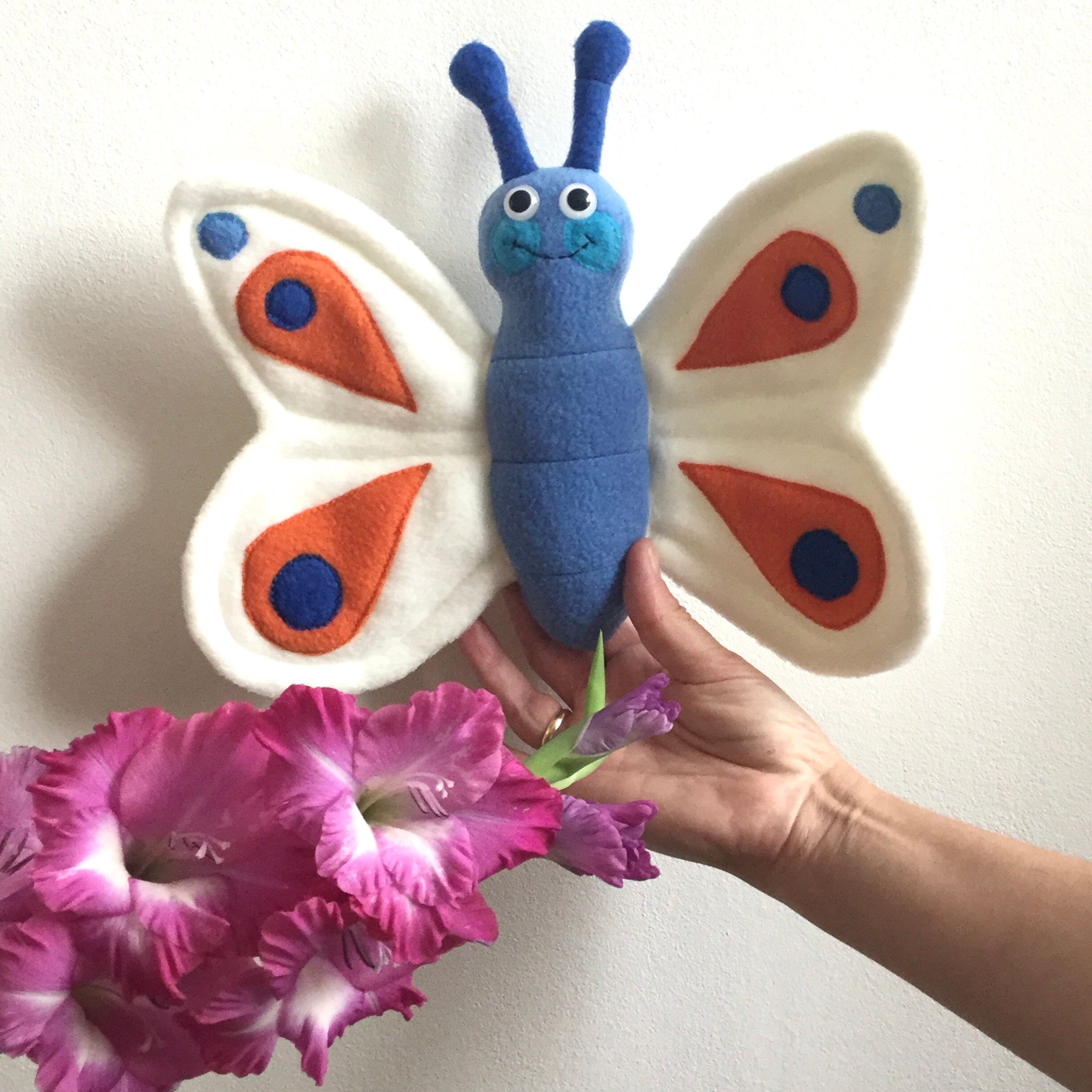 Butterfly Pdf Pattern, Butterfly Plush, Butterfly Soft Toy - Etsy