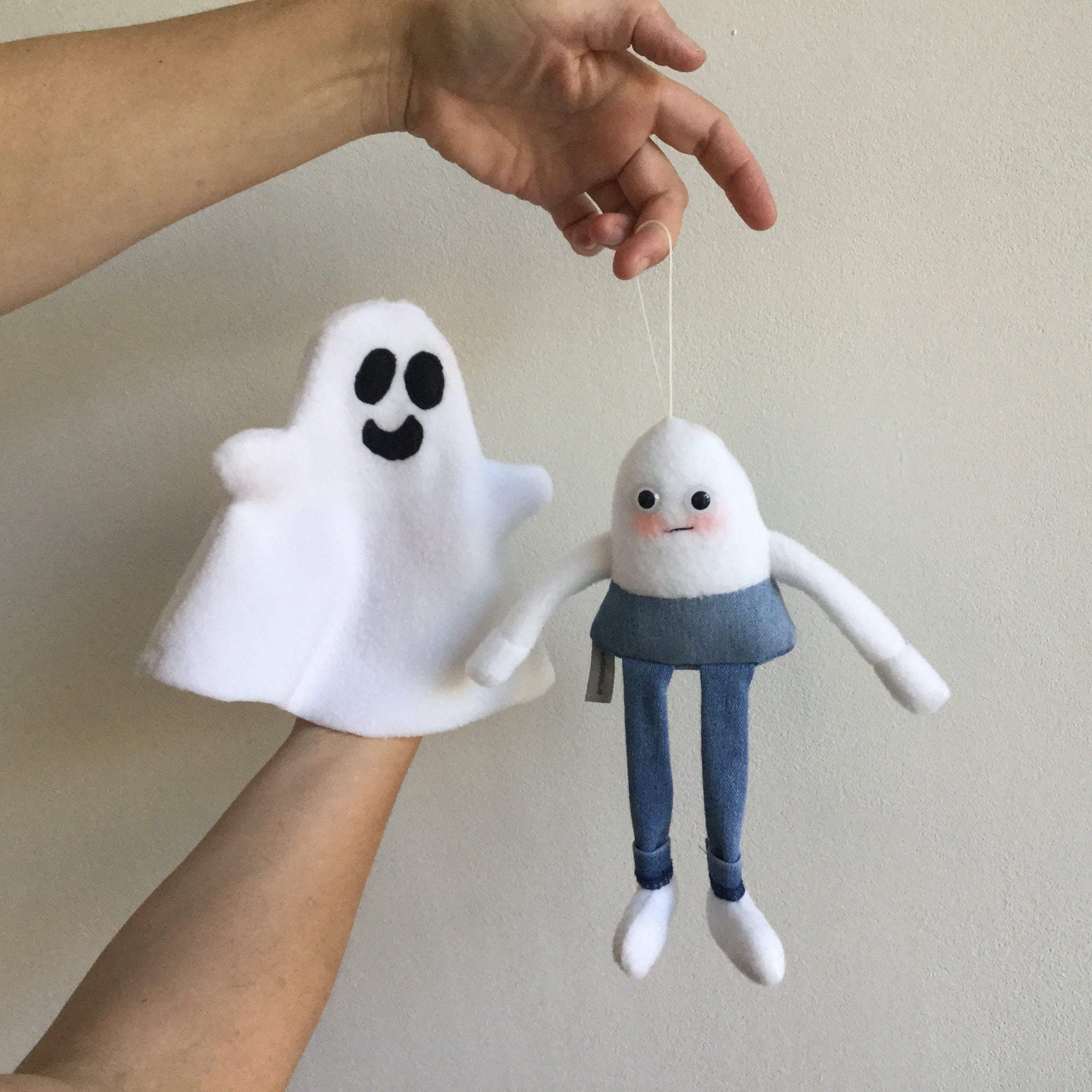 Spook Pdf Pattern, Spook Ghost Toy, Hand Puppet - Etsy