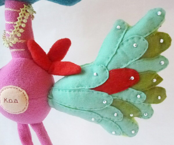 Custom Toy: Bird Fantasy With Young - Etsy