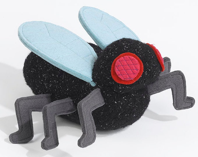 Soft Toy, Fly, Domestic Fly, Giant Fly, Stuffed Animal, Kids Toy Dutch ...