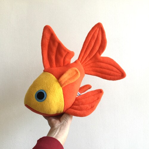 Fish Pdf Sewing Pattern Fish Soft Toy Fleece Fish - Etsy