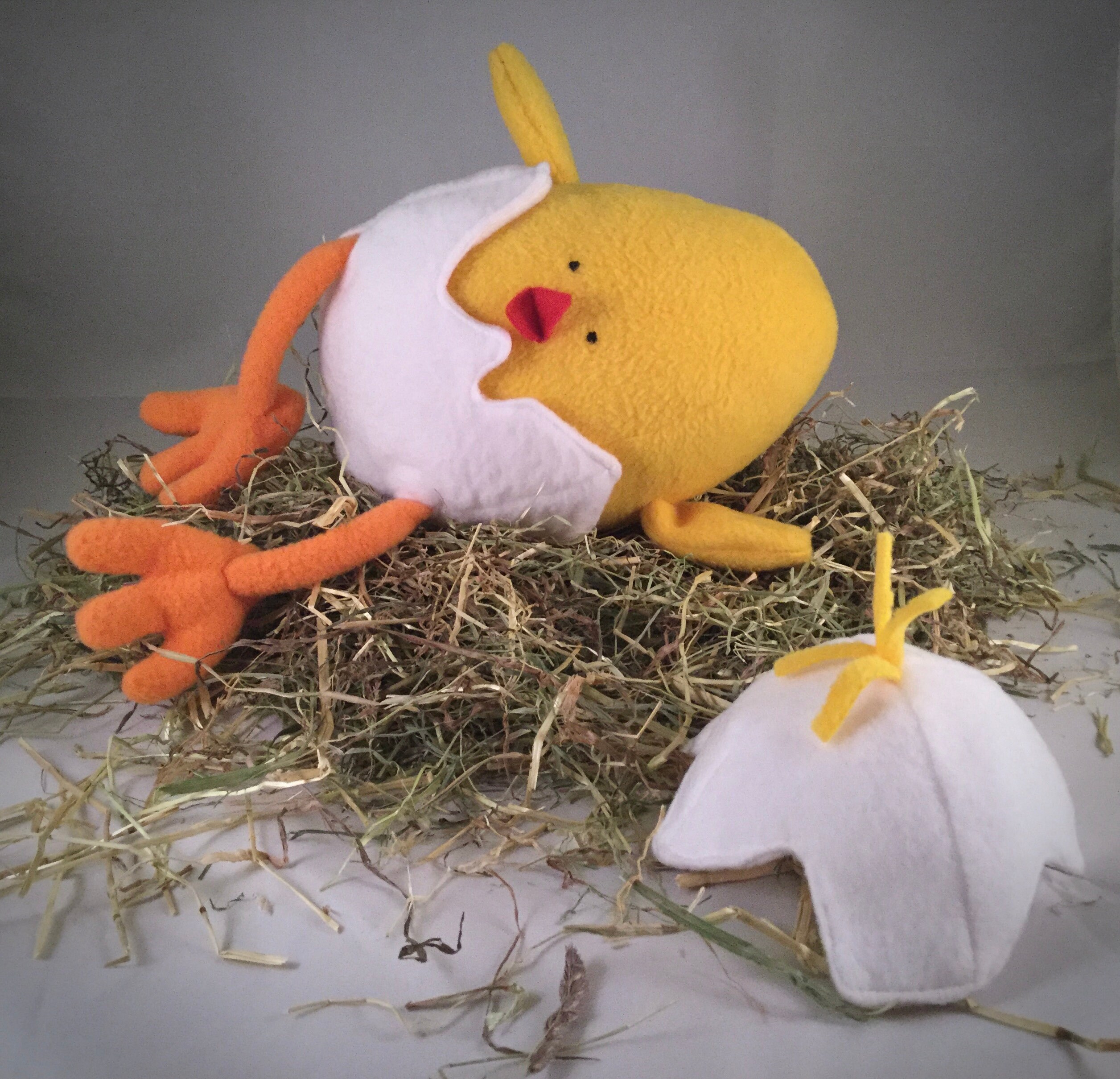 Sewing Pattern Hatching Chick Easter Chick Chick in Egg - Etsy