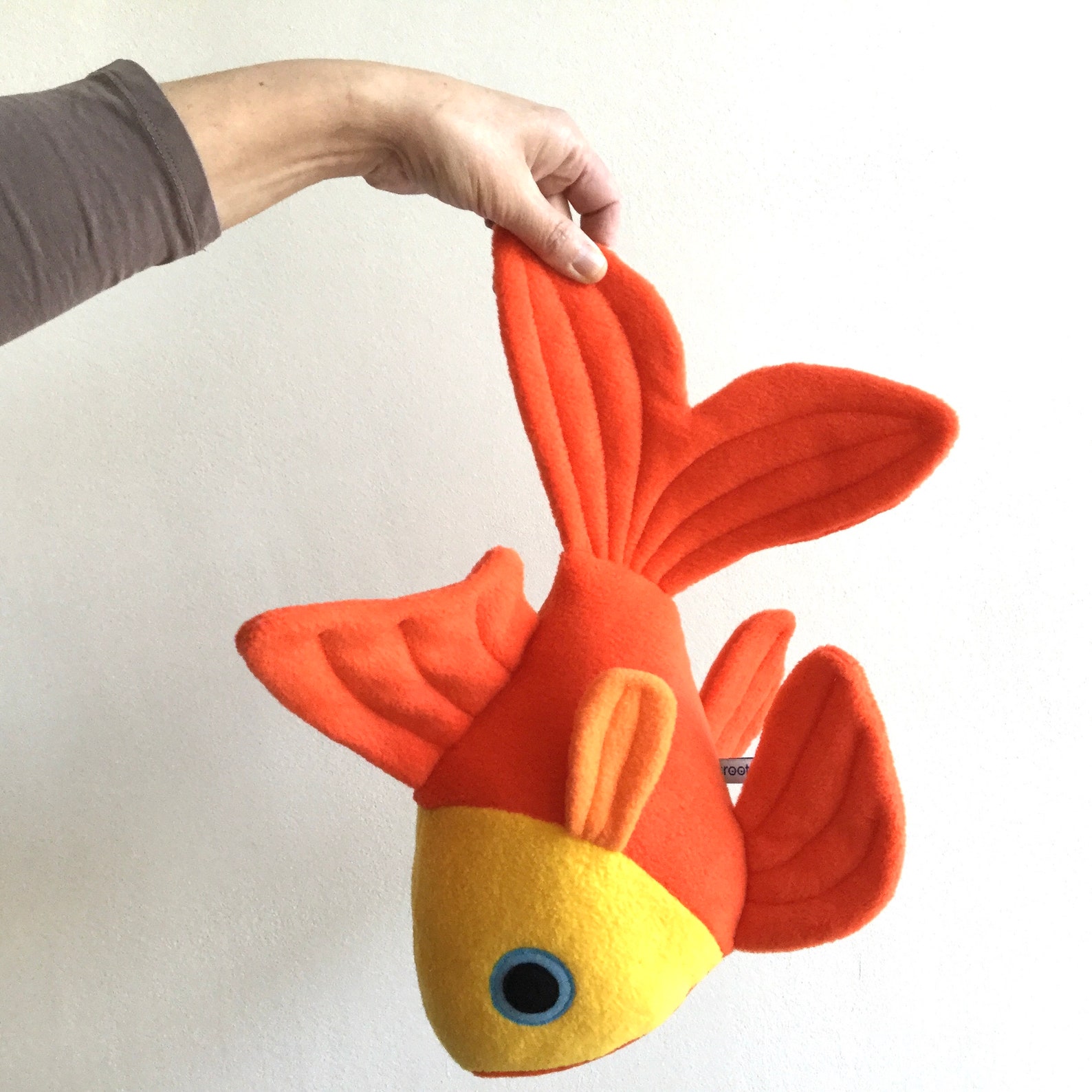 Goldfish Pdf Sewing Pattern Fish Soft Toy Fleece Fish - Etsy