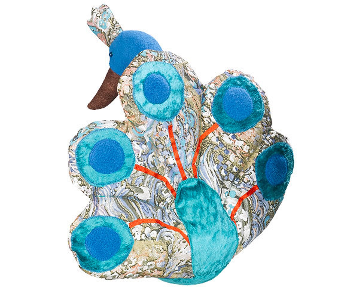 Peacock Instant Download PDF Soft Toy, Peackock Tutorial, Stuffed ...