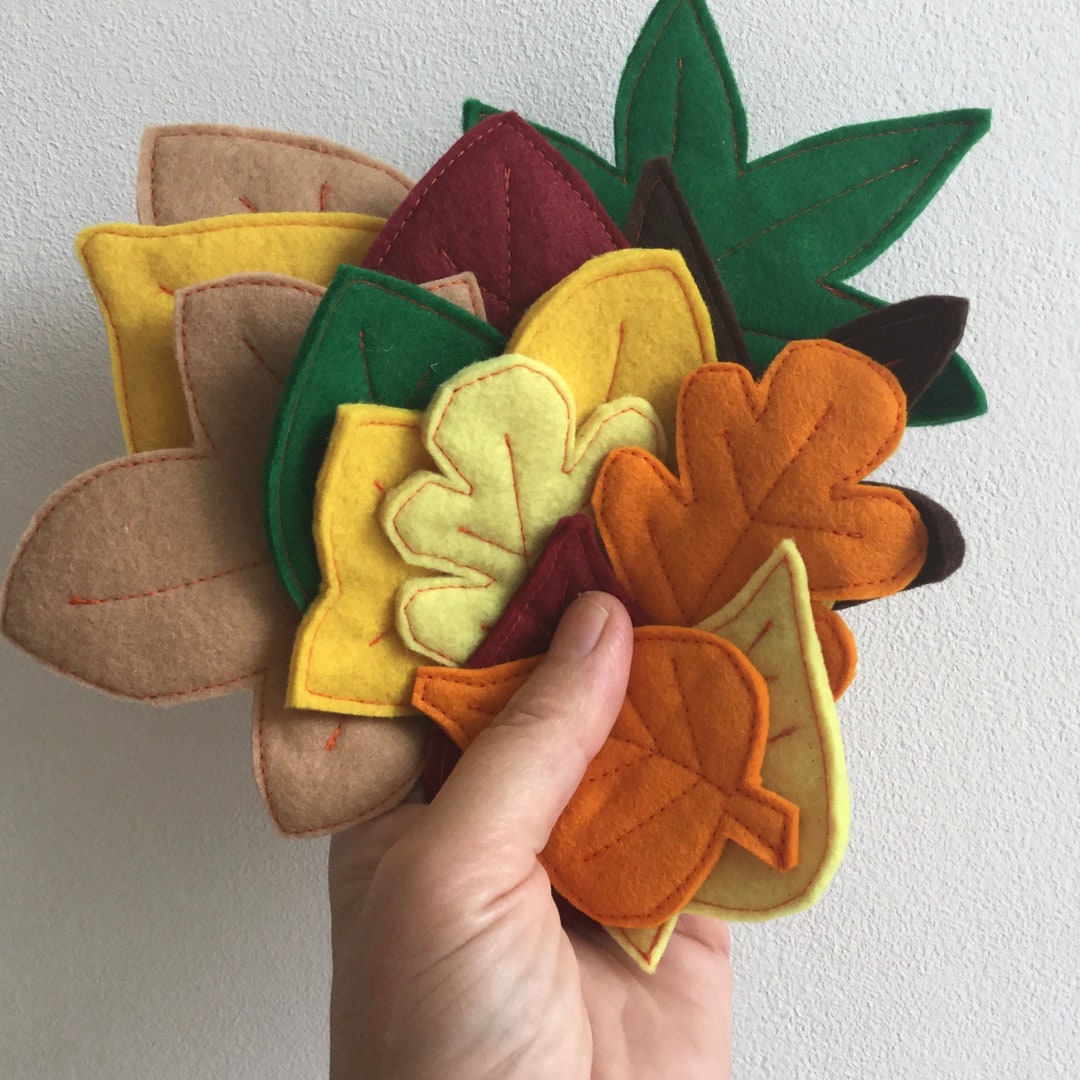 Autumn Leaves Pdf Pattern, Autumn Toys, Leaves Sewing Pattern - Etsy