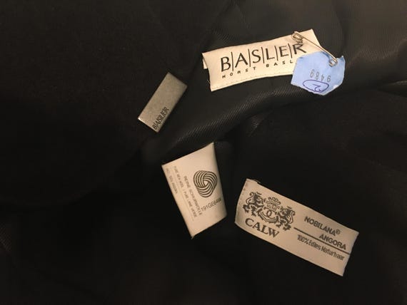Horst Basler Vintage Virgin Wool/ Angoral Side Splits… - Gem