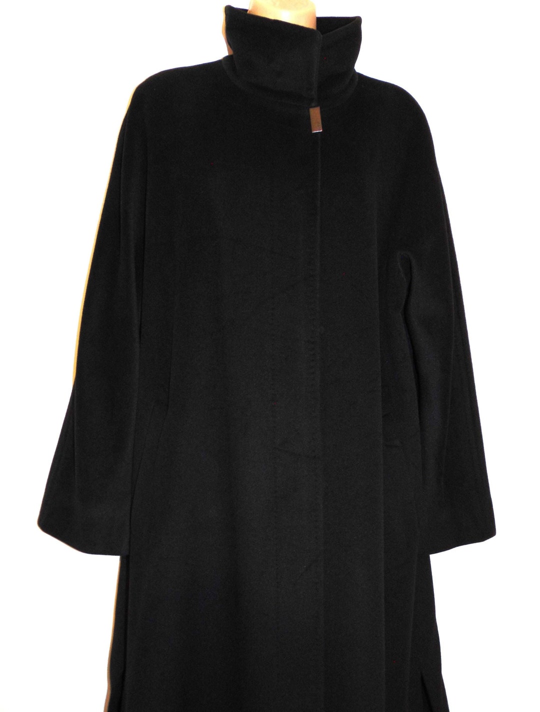 Horst Basler Vintage Virgin Wool/ Angoral Side Splits A-line Influencer ...