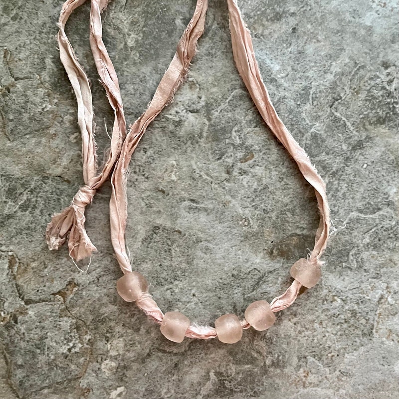 Sari Ribbon Necklace - Etsy