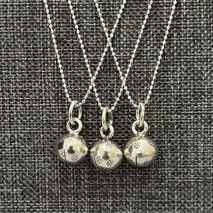 Silver Bell Necklace, Happy Bell Necklace, Make Some Noise - Etsy