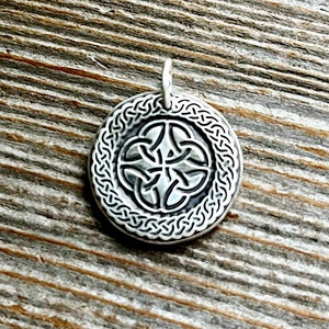 Celtic Knot Pendant, CAIM Symbol, Wax Seal Jewelry - Etsy
