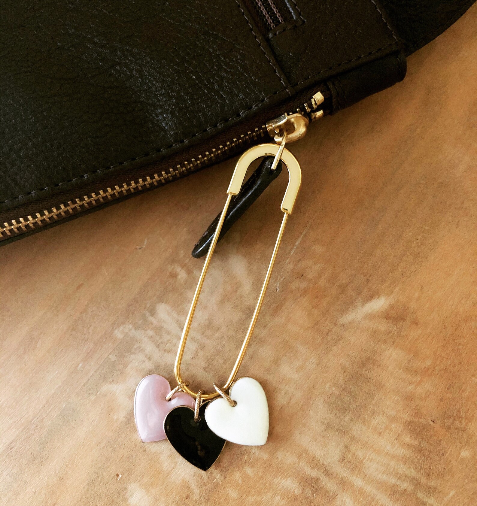 Safety Pin Pendant Large SAFETY PIN Backpack Pin - Etsy