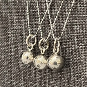 Silver Bell Necklace, Happy Bell Necklace, Make Some Noise - Etsy