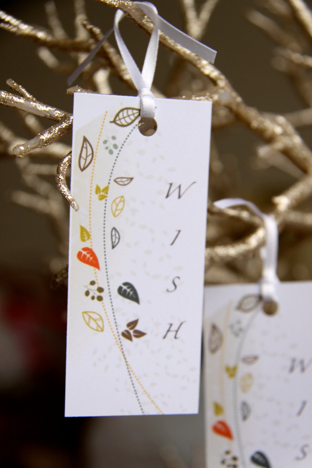 Fall Wedding Wish Tags Wishing Tree Tags Wedding Favor Tags - Etsy