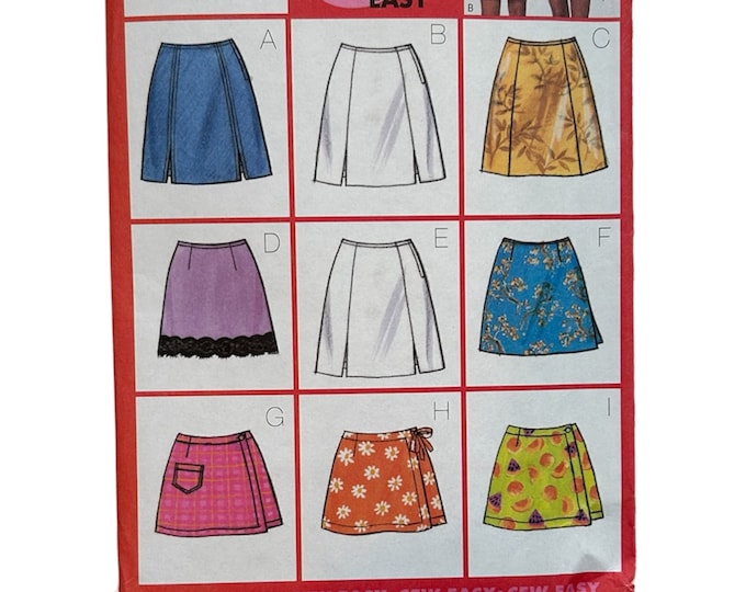 Womens Knit Top Sewing Pattern, Simplicity 8089, Sizes XXS-XXL, Uncut ...