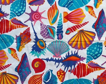 Colorful Fish Fabric, 100% Cotton Quilting Fabric, Fabric by the Half ...