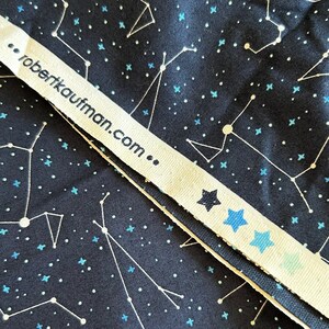 Night Sky Fabric, 100% Cotton Quilting Fabric Kaufman, Fabric by the ...