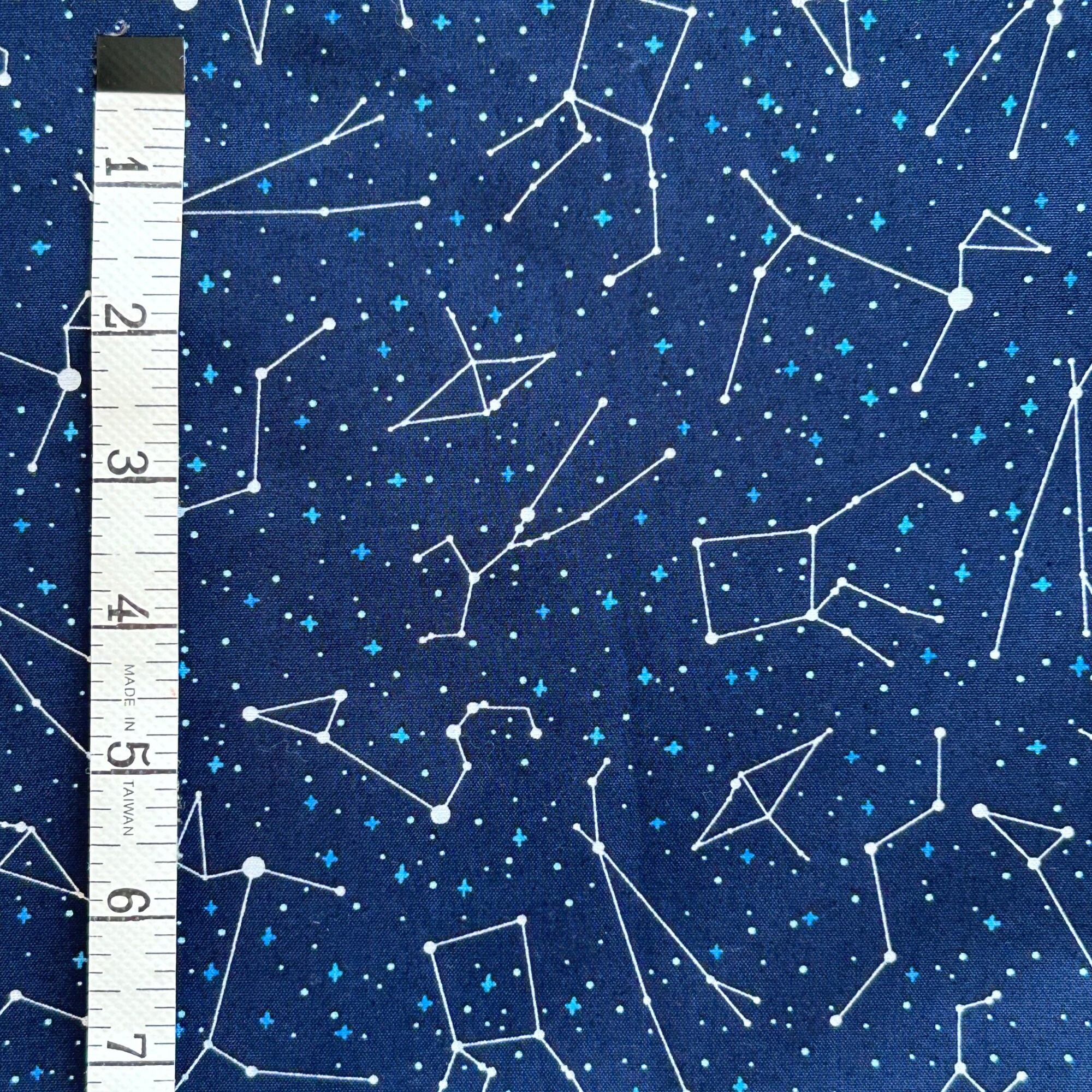 Night Sky Fabric, 100% Cotton Quilting Fabric Kaufman, Fabric by the ...
