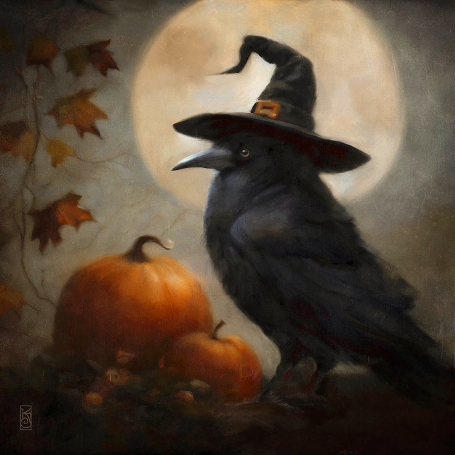 Halloween Raven