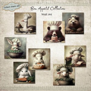 Goose Art, Cute Goose Kitchen Art Print - Artist Signed - Etsy