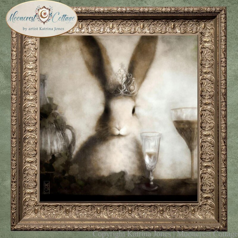 Rabbit Art Print - Etsy