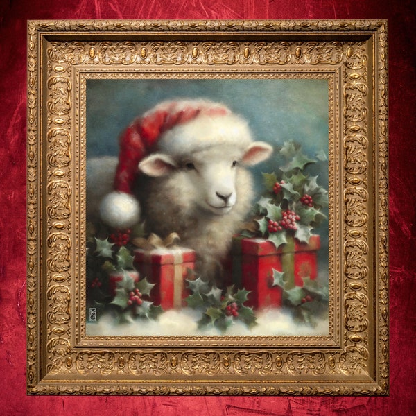 Christmas Sheep - Etsy