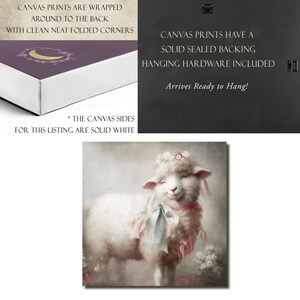 Sweet Spring Sheep Art Print Cute French Country Farm Animal Art Easter ...