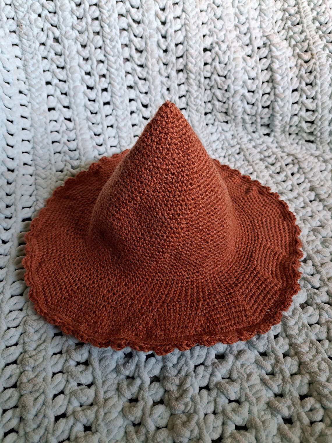 Autumn Rust Sprite Cap, Crochet Witch Hat - Etsy