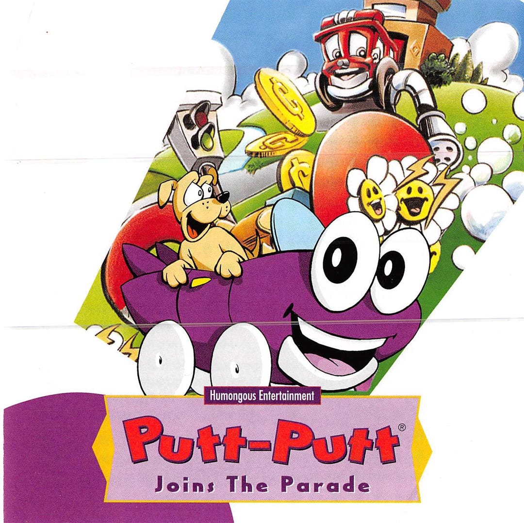 Putt-putt Joins the Parade / Windows Macintosh CD-ROM 1995 - Etsy