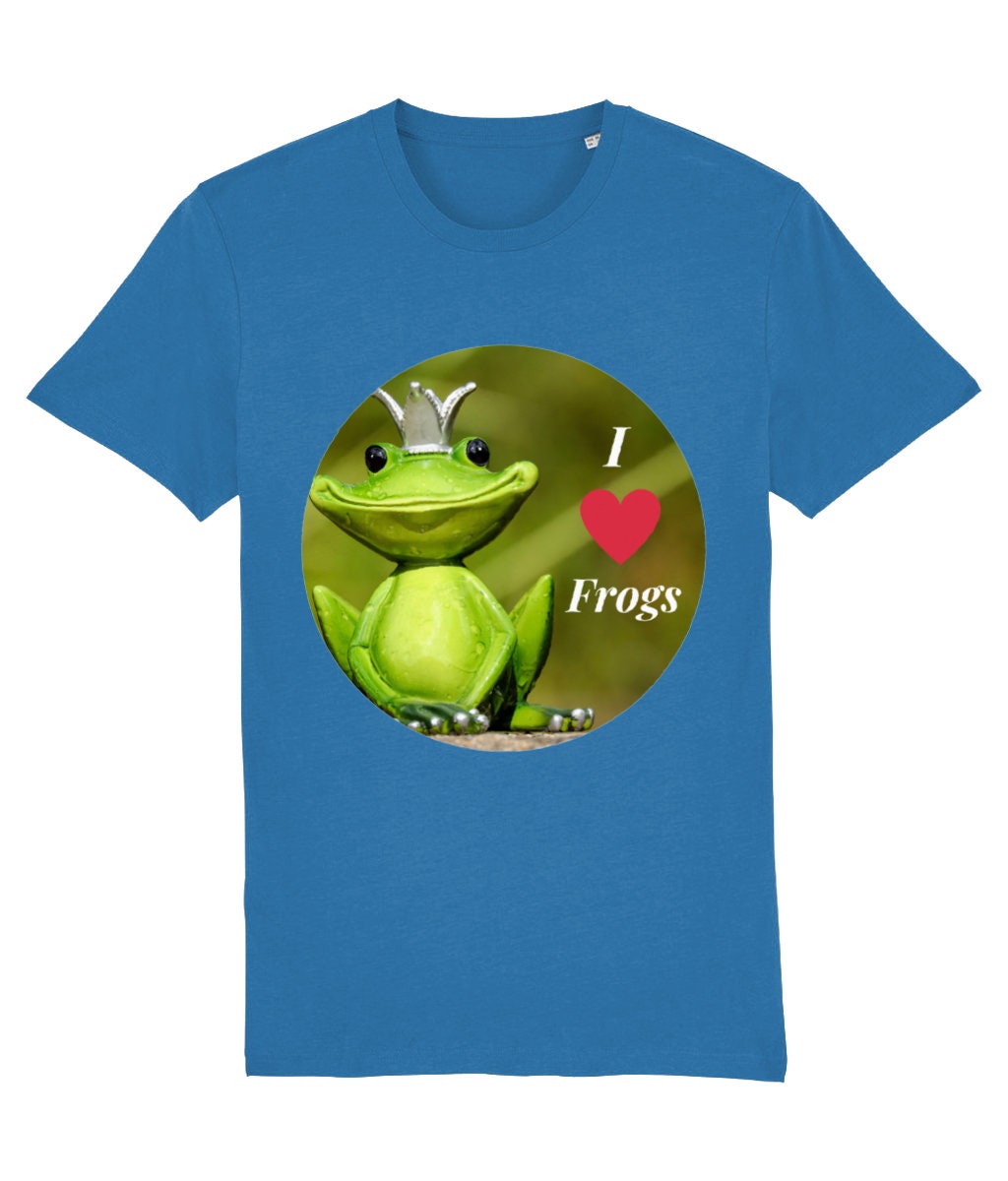 I Love Frogs Unisex T Shirt Funny Frogs Tshirt Frog Lover - Etsy UK