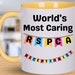 World's Most Caring RSPCA Receptionist Mug, RSPCA Receptionist Coffee ...