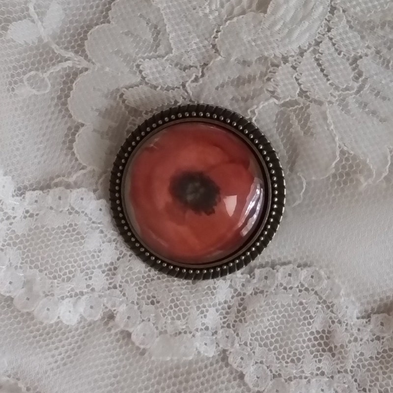 Remembrance Day Poppy Pins - Etsy
