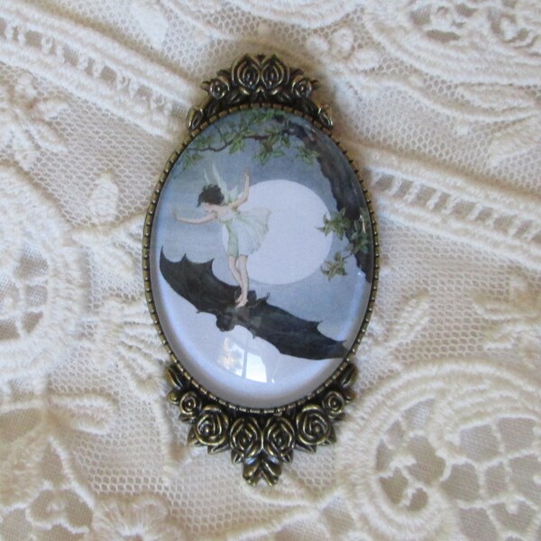 Victorian Witch Brooch - Etsy
