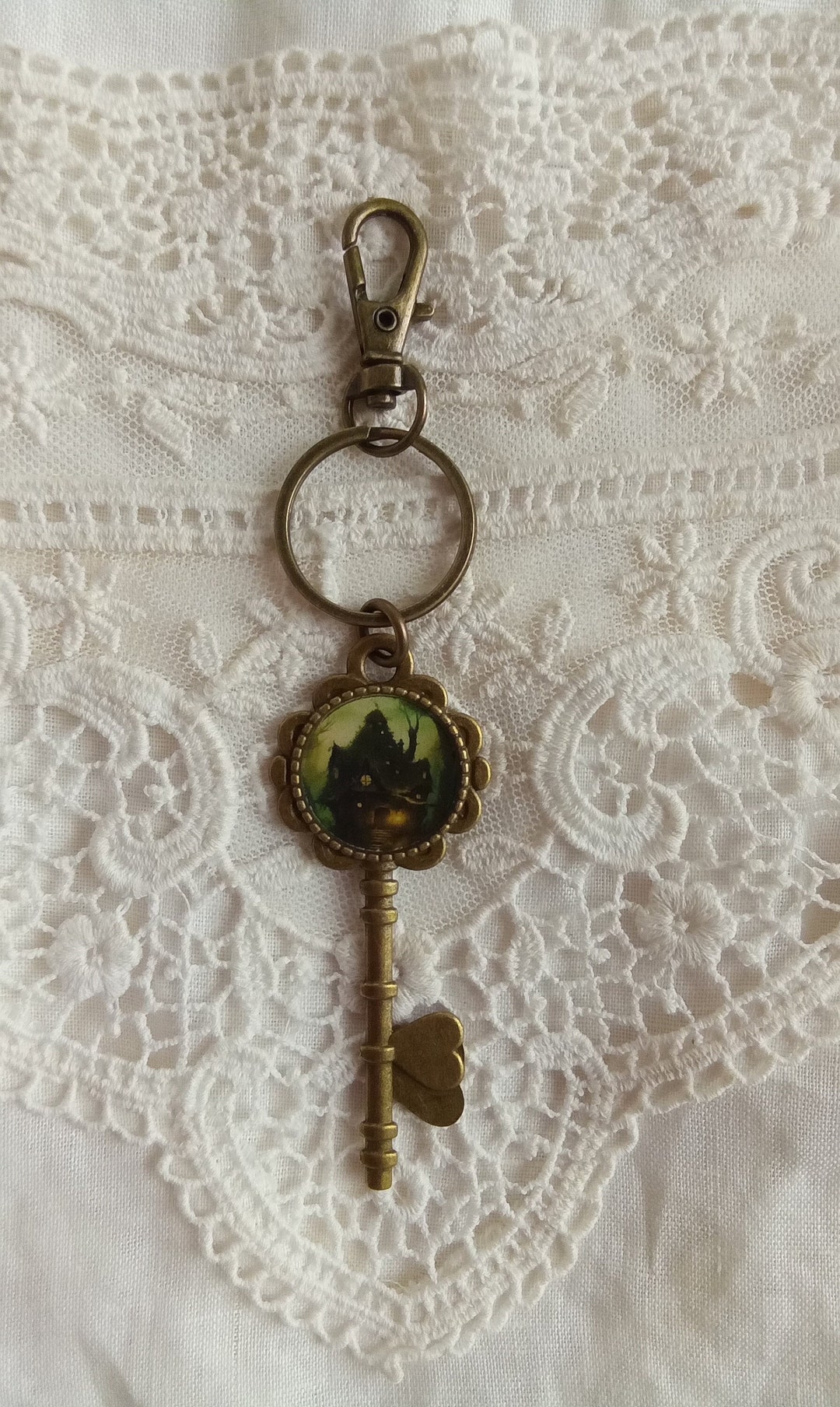 The Witches House Key Witch Gift Victorian Witch Cottage - Etsy
