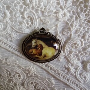 Sir Edwin Henry Landseer, Cameo Brooch, the Arab Tent, Original Ca ...