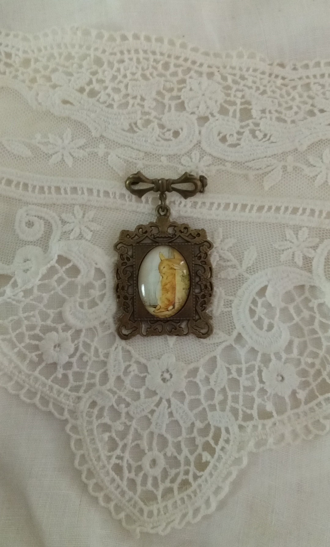 Peter Rabbit Brooch, Beatrix Potter Gift, Peter Rabbit Gift, Rabbit ...