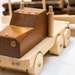 Wood Toy Log Truck - Etsy
