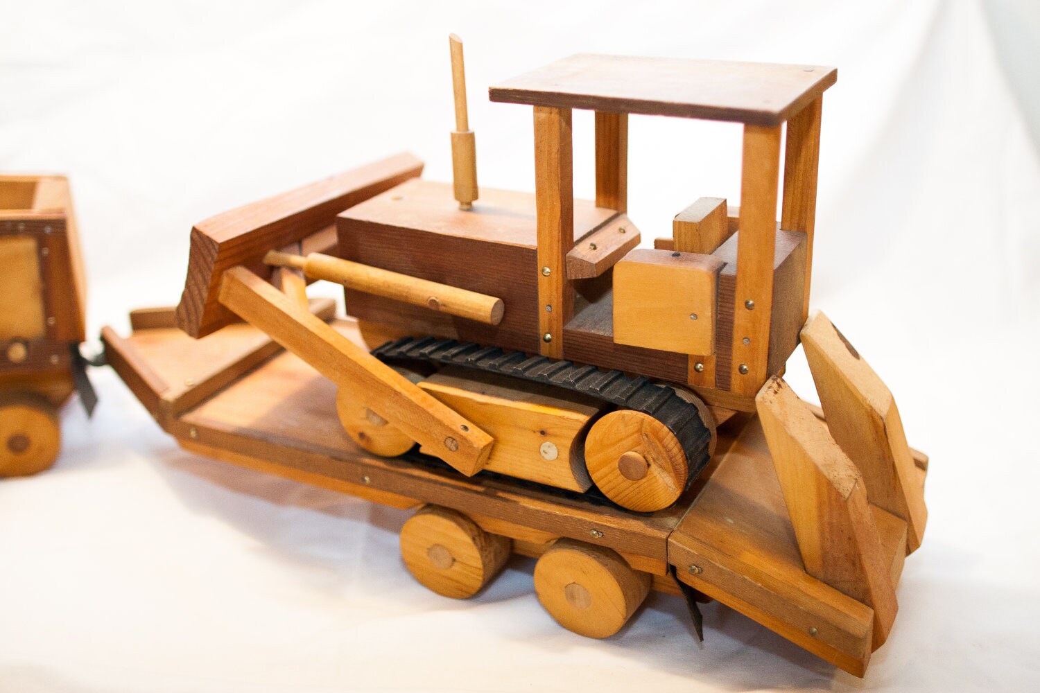 Wooden Bulldozer - Etsy