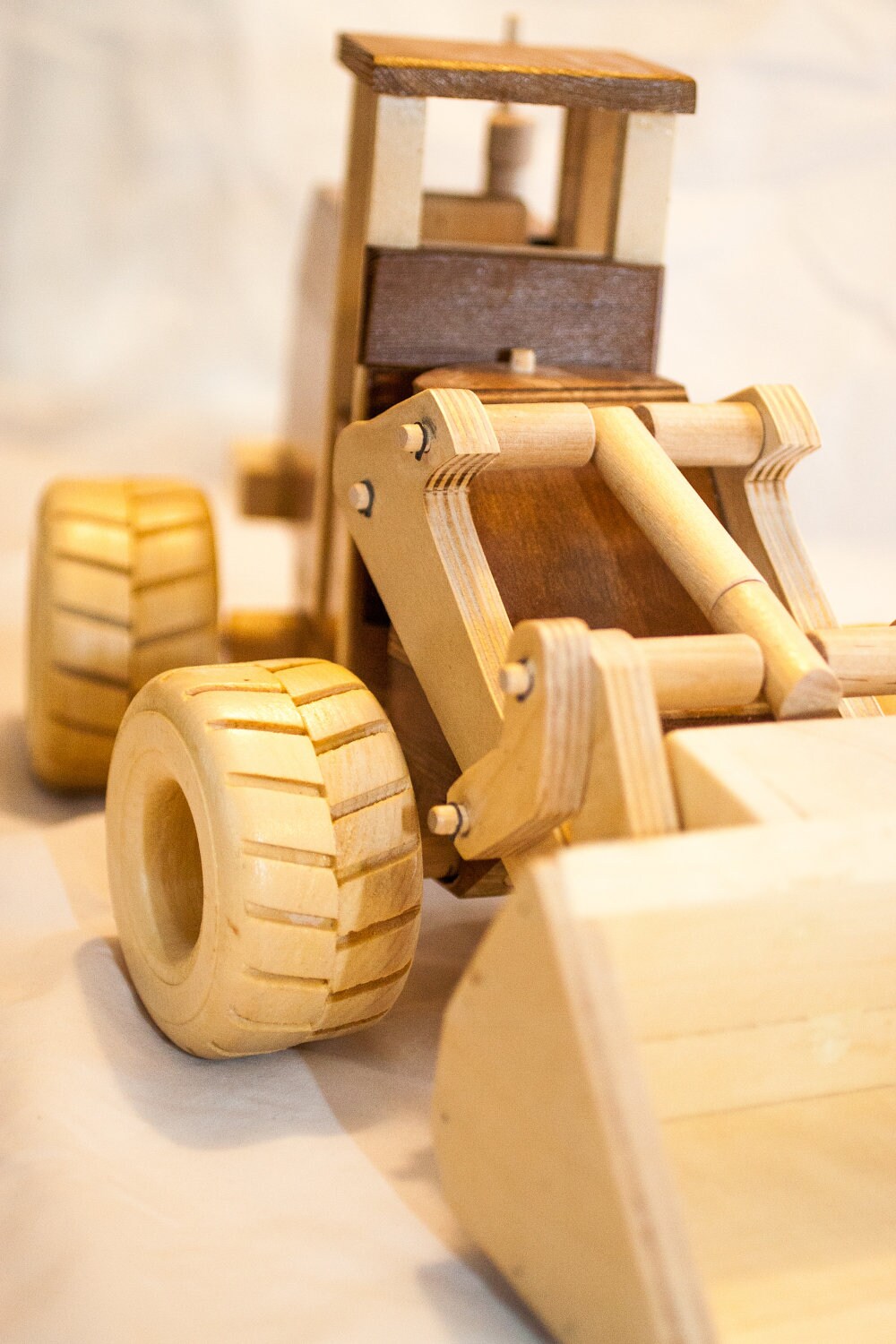 Wood Toy Bucket Loader - Etsy