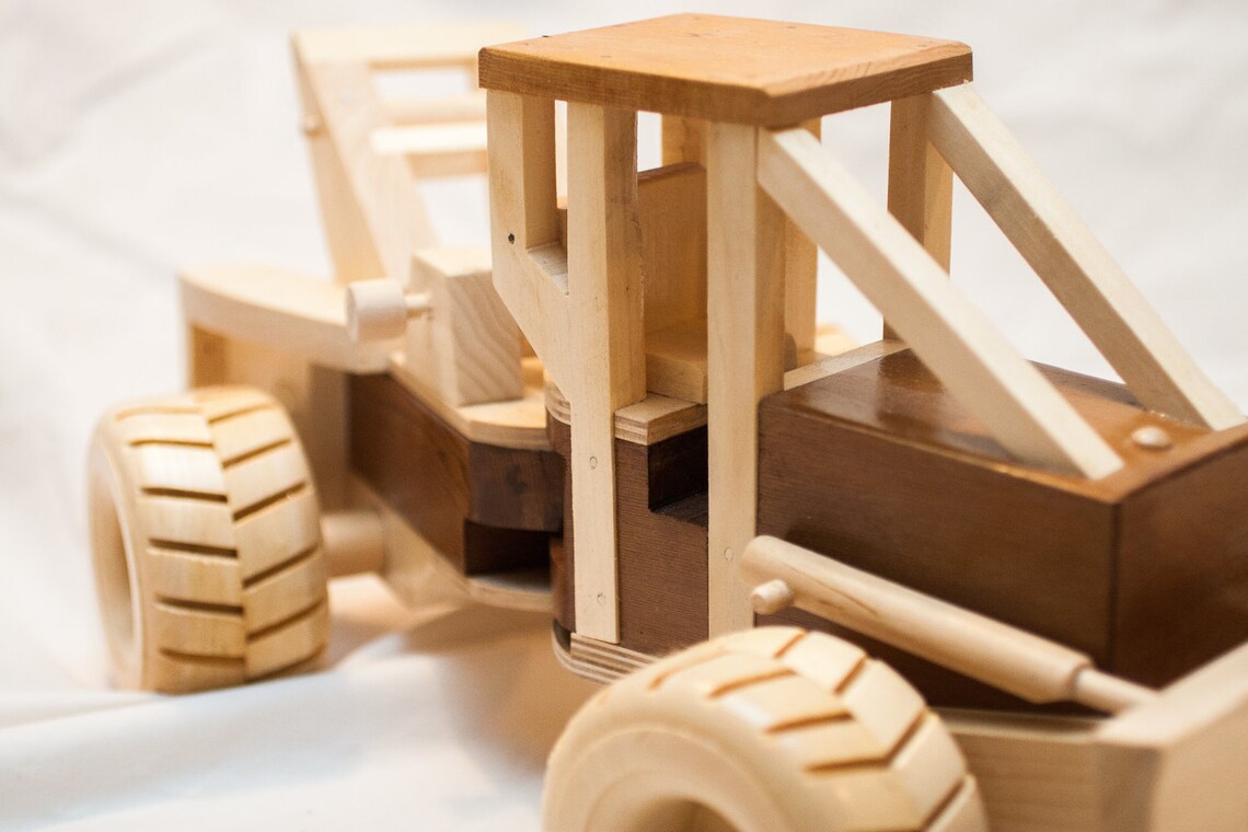 Toy Wood Skidder - Etsy